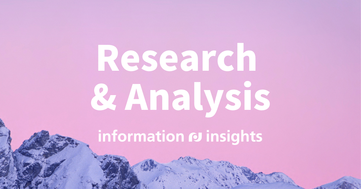 Research & Analysis - Information Insights