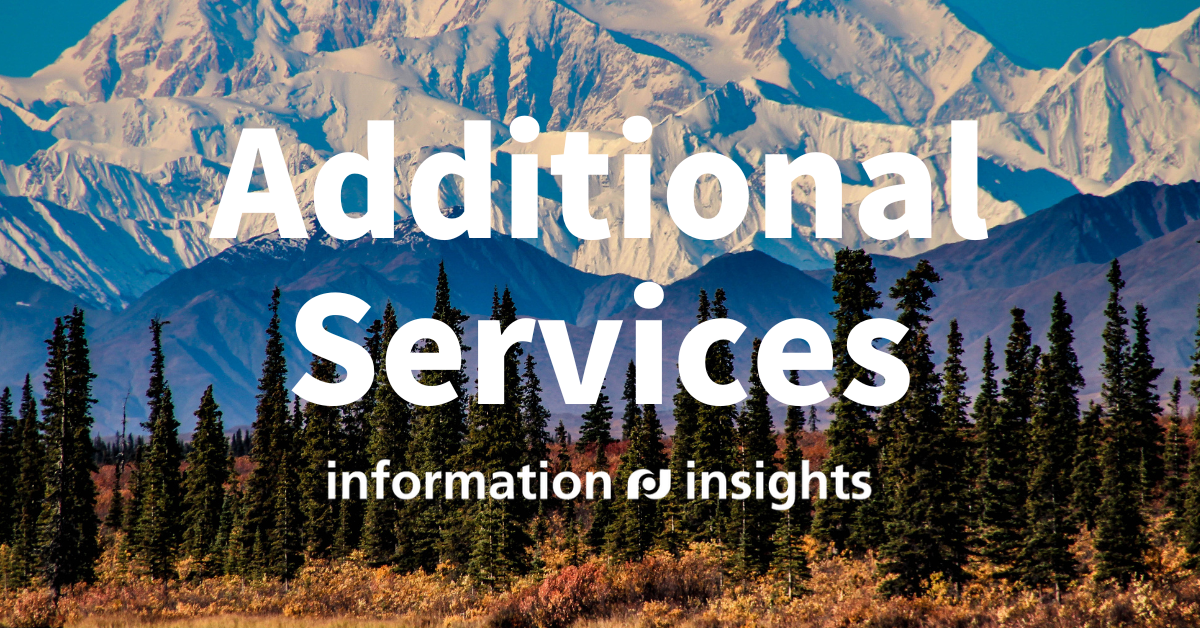 Additional Services - Information Insights
